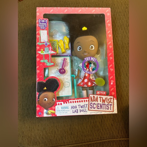 Just Play | Toys | Nib Ada Twist Scientist Ada Twist Lab Doll | Poshmark